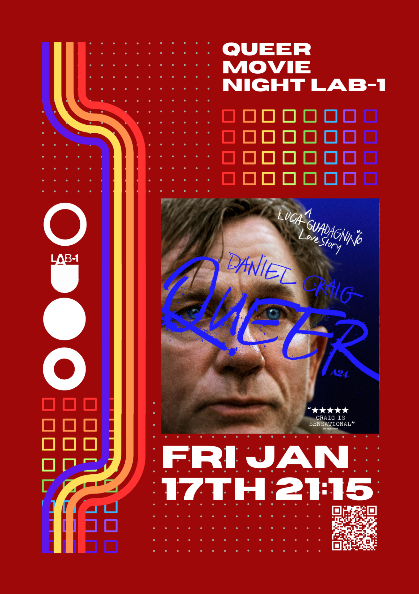 "Queer" LAB-1 Movie Night - Lab-1