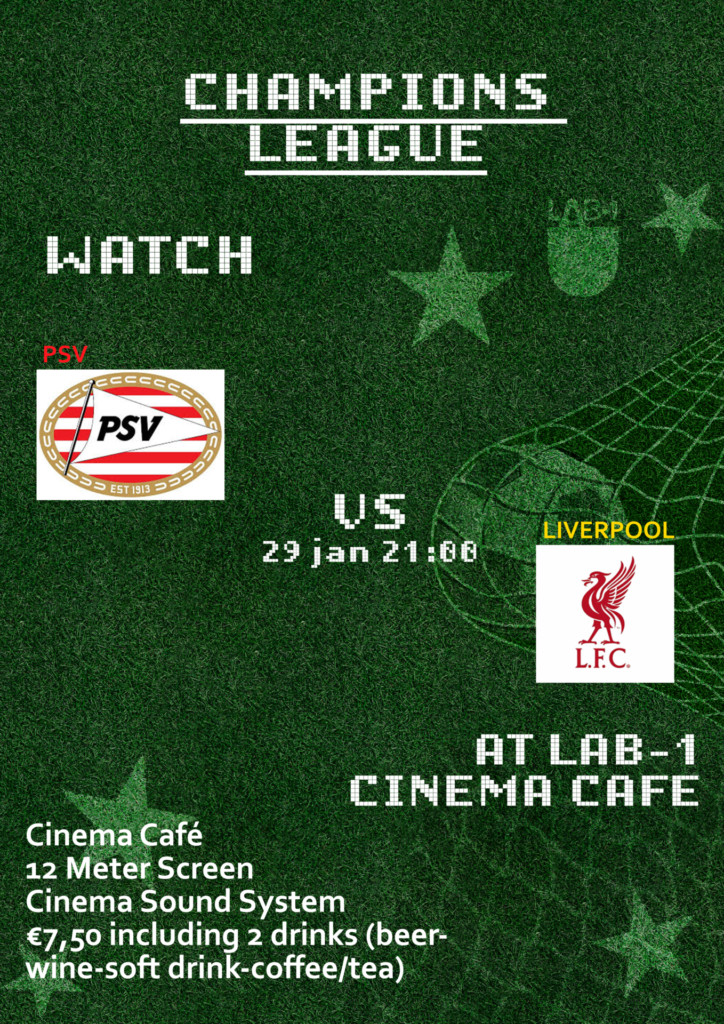 Champions League : PSV - LIVERPOOL - Lab-1